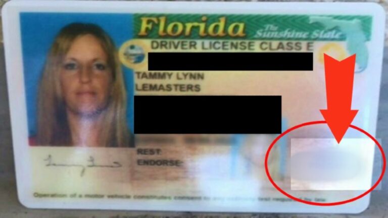 A woman changed her driver's license - when she saw what was written in ...